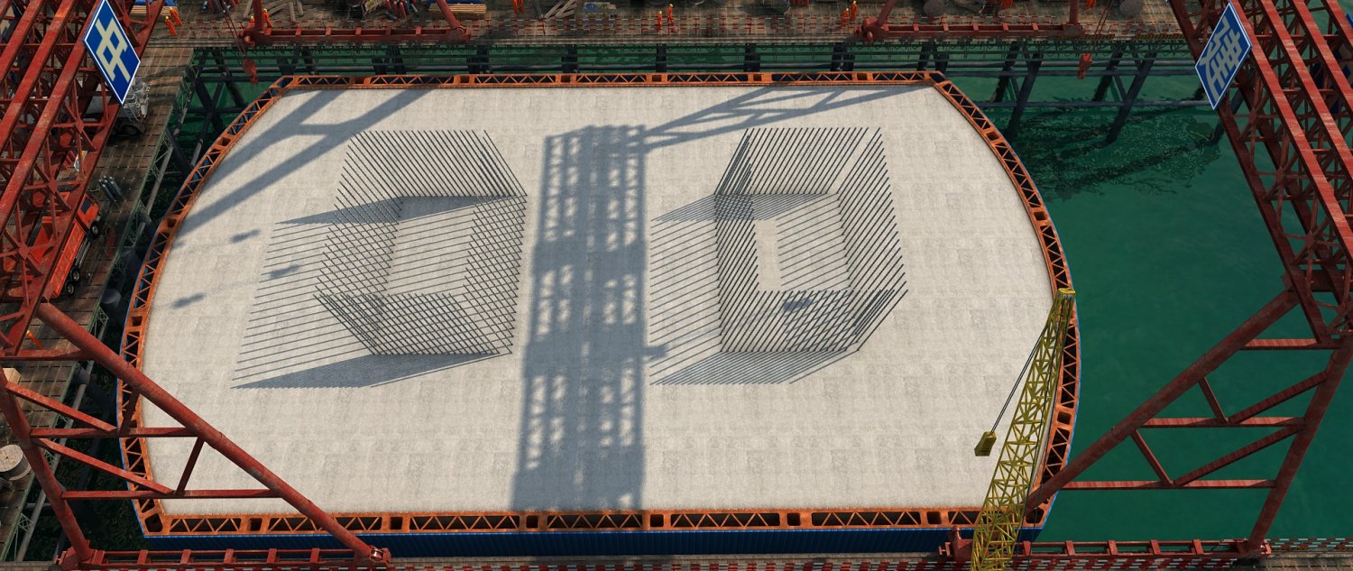 Build the bridge 3D Models in Buildings 3DExport