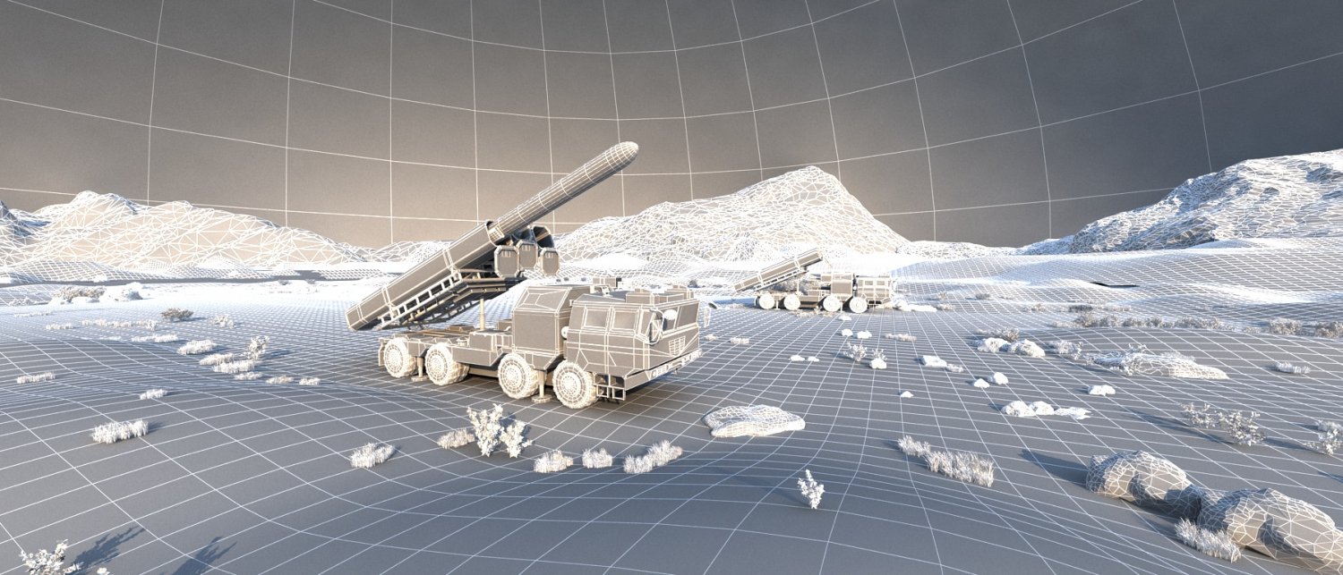 Missile car 3D Models in Artillery 3DExport