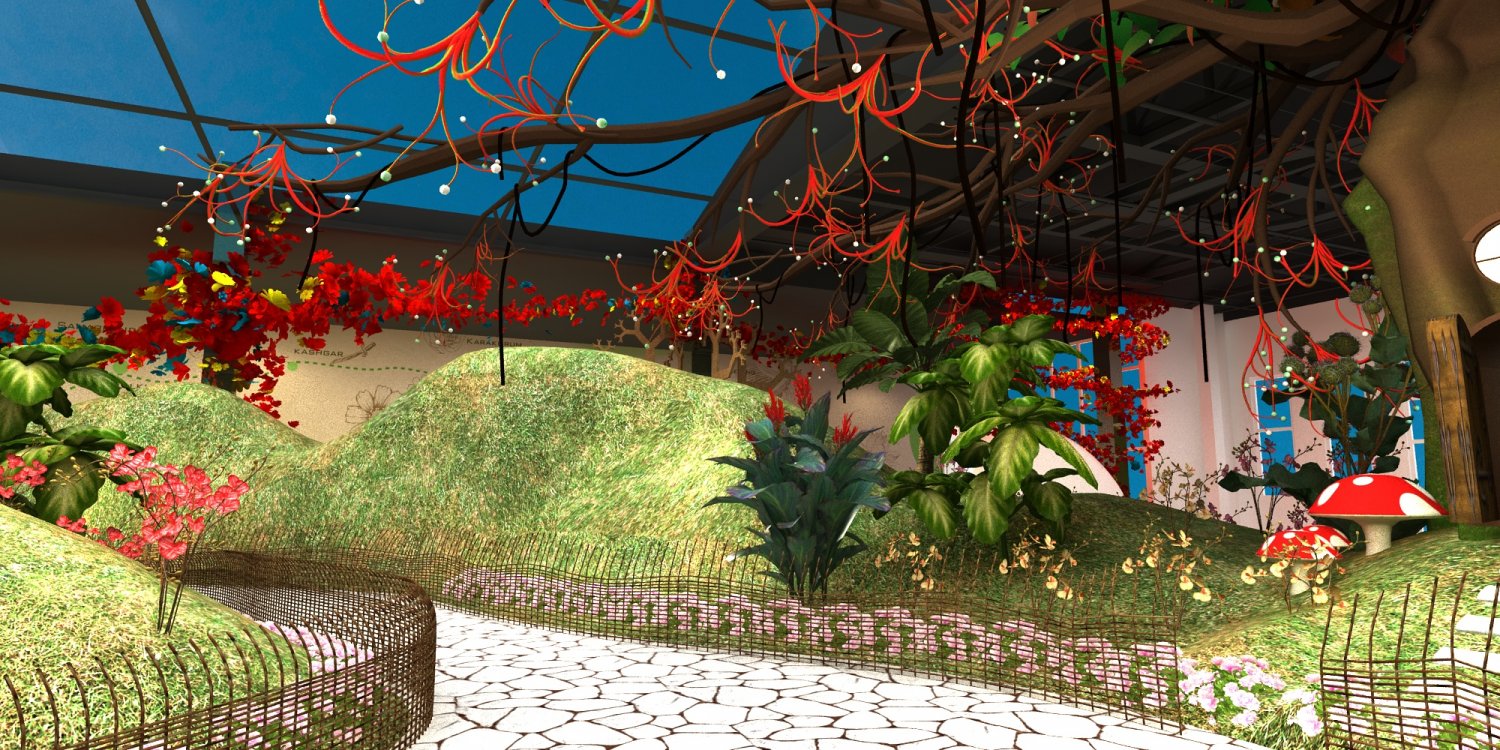 Botanical garden 3D Models in Buildings 3DExport