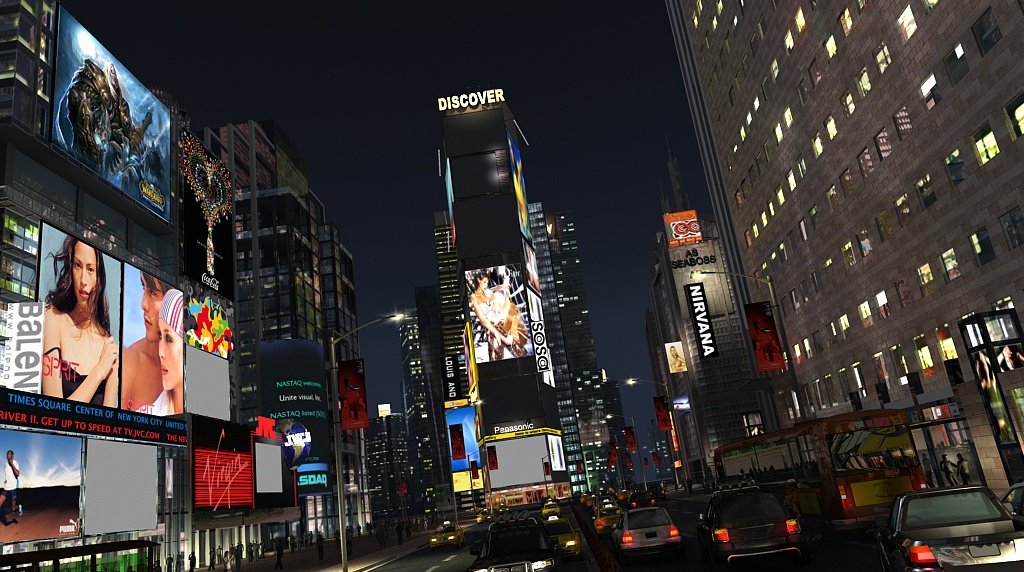 Warner Times Square 3D Models in Buildings 3DExport