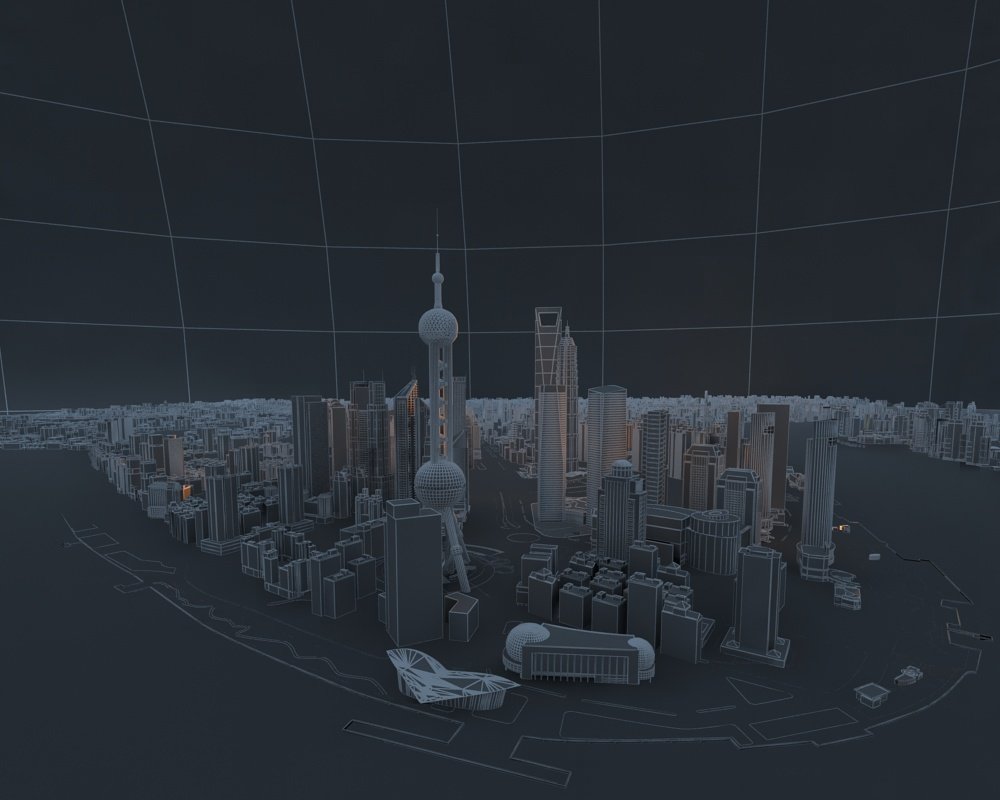 Shanghai Television Station 3D Models in Buildings 3DExport