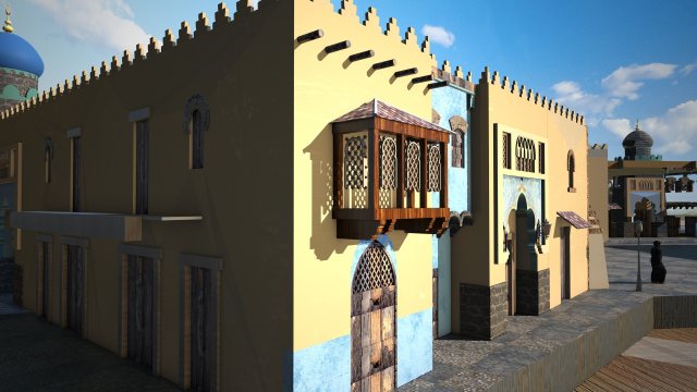 Architecture in India 3D Model in Buildings 3DExport