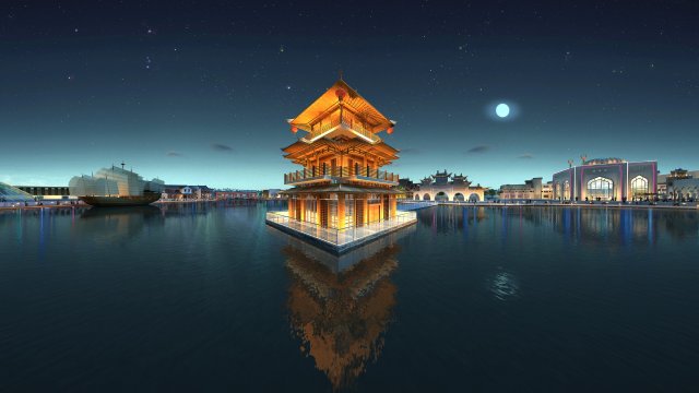 Architecture in India 3D Model in Buildings 3DExport