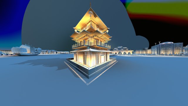 Architecture in India 3D Model in Buildings 3DExport