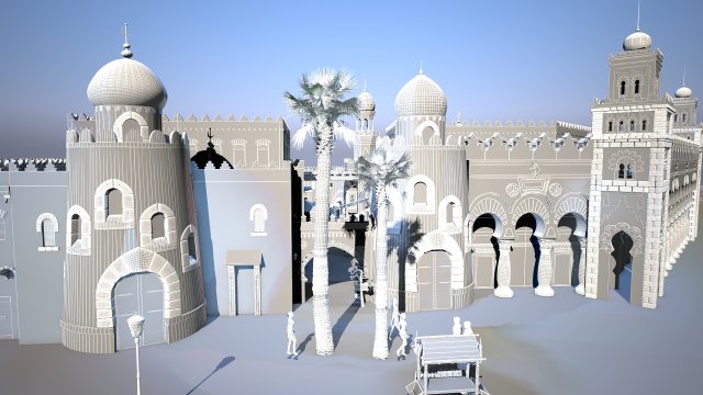 Architecture in India 3D Model in Buildings 3DExport