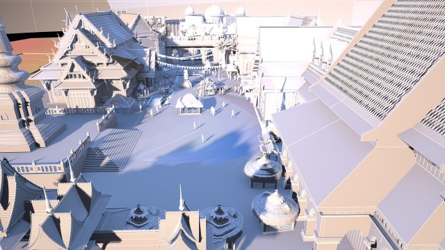 Architecture in India 3D Model in Buildings 3DExport