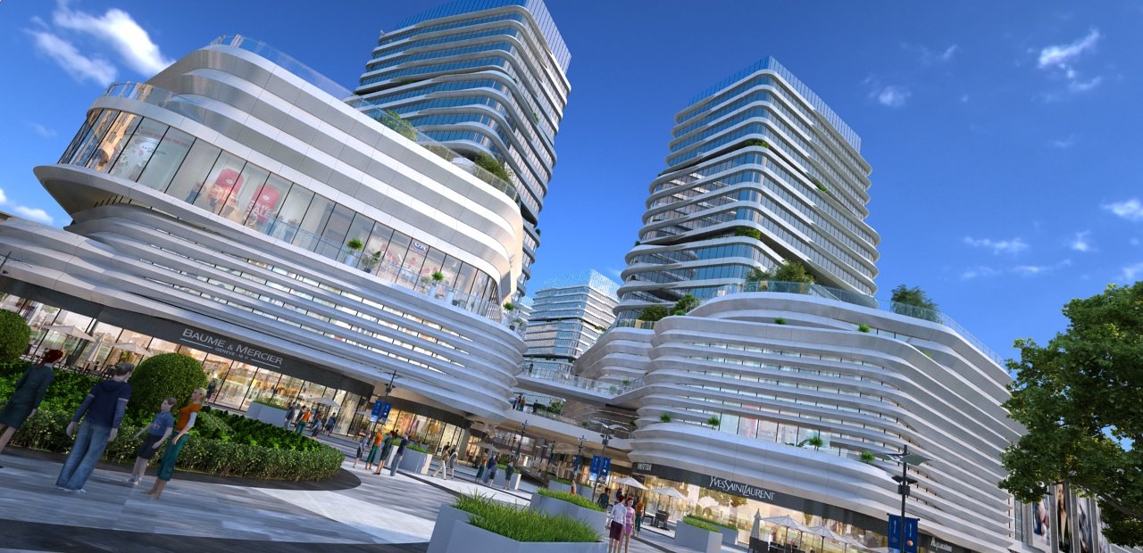 The mall 3D Models in Buildings 3DExport