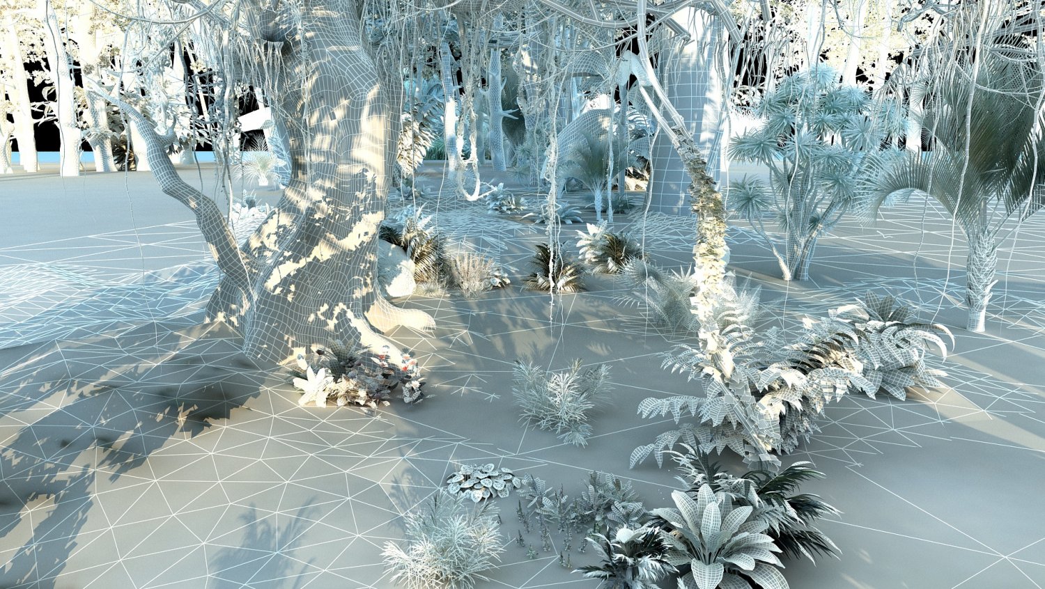 Rainforest 3D Models in Environment 3DExport