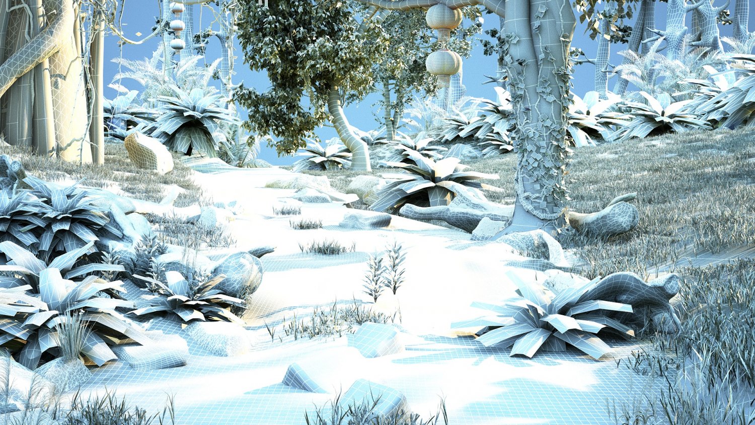 Rainforest 3D Models in Environment 3DExport