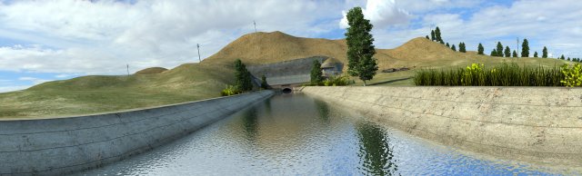 Reservoir 3D Model in Buildings 3DExport