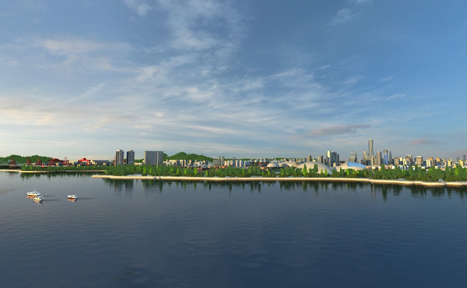 City Scene 3D Models in Buildings 3DExport