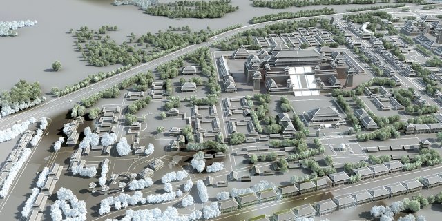 Ancient architecture 3D Model in Buildings 3DExport