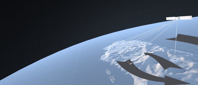 Digital information 3D Model in Terrain 3DExport