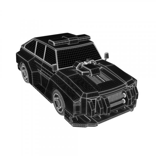 Deformed chariot 3D Model in Toys 3DExport