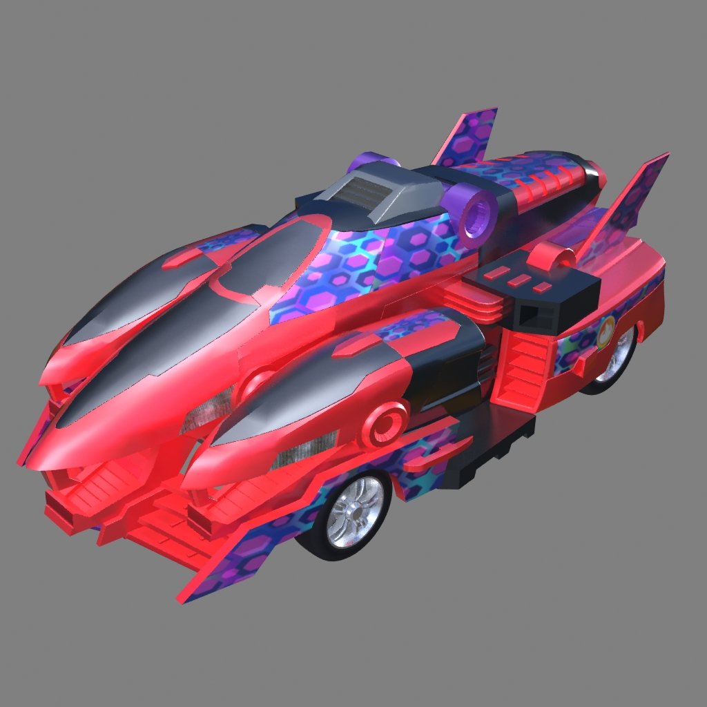 Deformed chariot 3D Models in Toys 3DExport