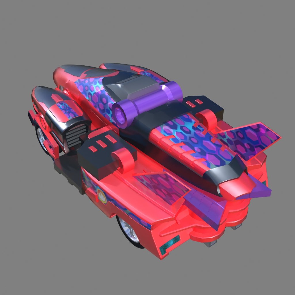 Deformed chariot 3D Models in Toys 3DExport