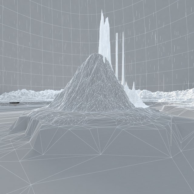 Primitive 3D Model in Man 3DExport