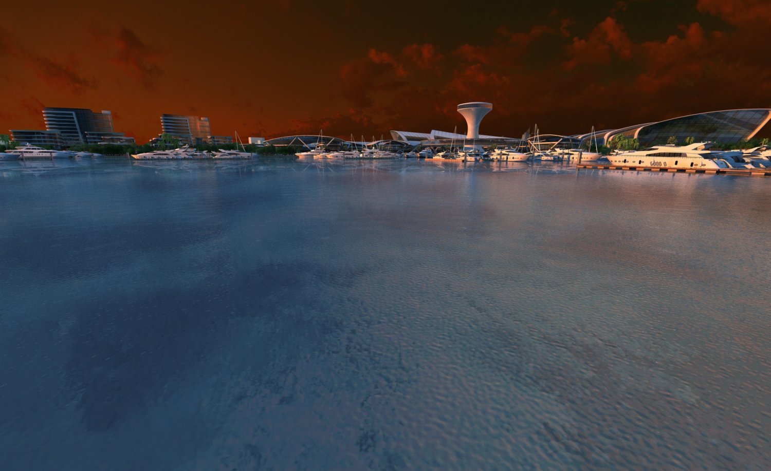 Harbor 3D Models in Sailboat 3DExport