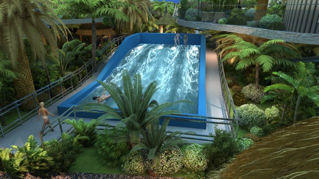 Resort 3D Model in Buildings 3DExport