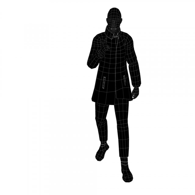 Killer 3D Model in Man 3DExport