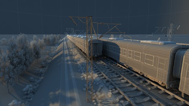 Train 3D Model in Landmarks 3DExport