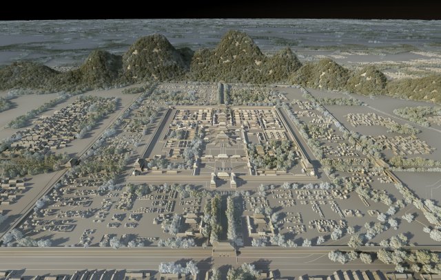Ancient city 3D Model in Buildings 3DExport