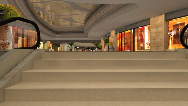 Subway ticket checkpoint 3D Model in Hall 3DExport