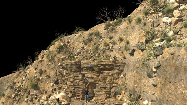 Hostage rescue 3D Model in Terrain 3DExport
