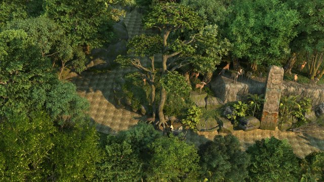 Zoo 3D Model in Environment 3DExport