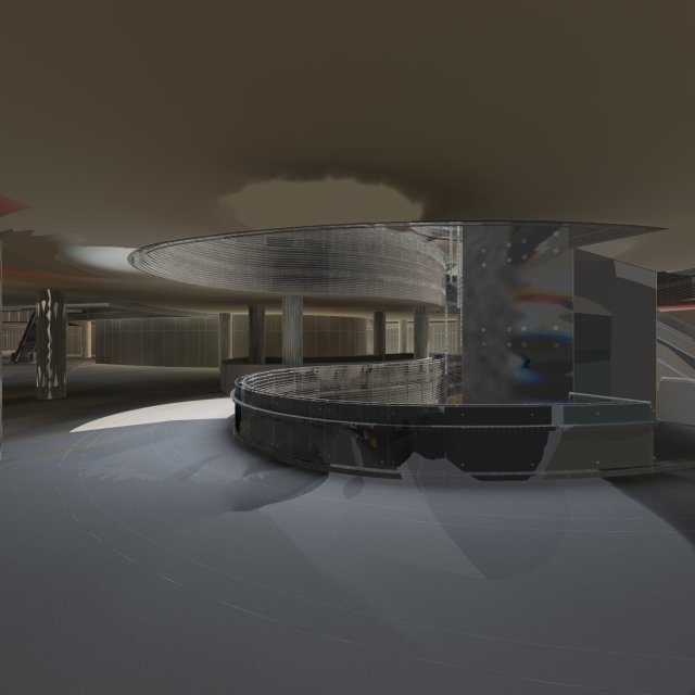 Shopping mall 3D Model in Hall 3DExport