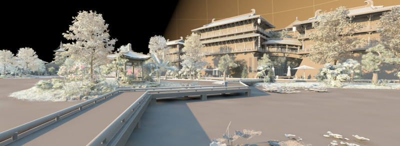 Ancient building 3D Model in Buildings 3DExport