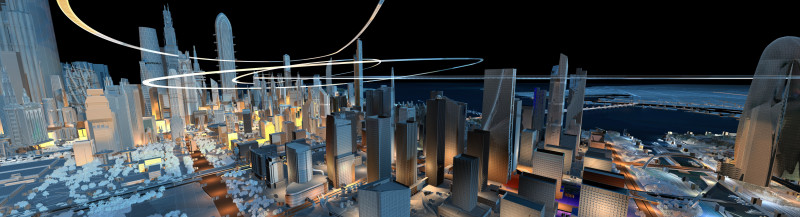 Technology architecture 3D Model in Buildings 3DExport