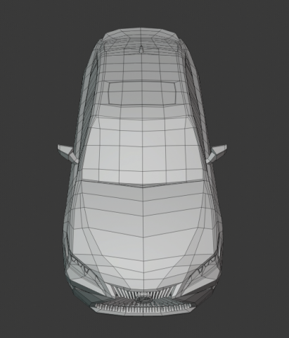 lexus es300 low poly 3D Model in Sedan 3DExport