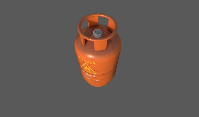 gas tank propane 3D Model in Machines 3DExport