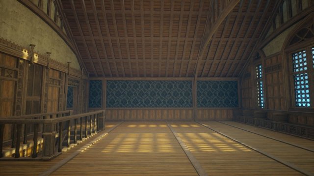 Medieval House library- interior and exterior design Low-poly 3D Model ...