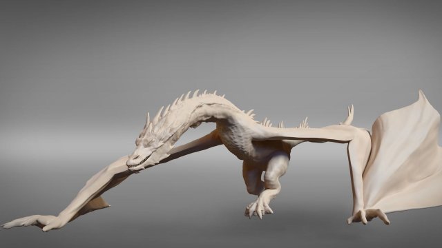 smaug 3 poses 3D Print Model in Monsters & Creatures 3DExport