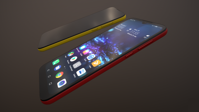 smartphone 3D Model in Phone and Cell Phone 3DExport