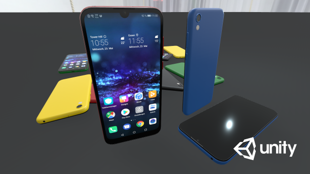 smartphone 3D Model in Phone and Cell Phone 3DExport