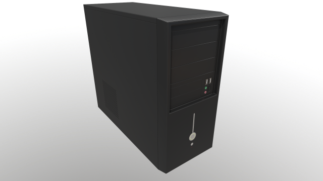 computer tower 3D Model in Computer 3DExport
