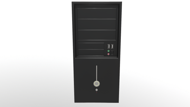 computer tower 3D Model in Computer 3DExport