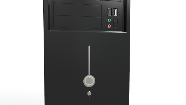 computer tower 3D Model in Computer 3DExport