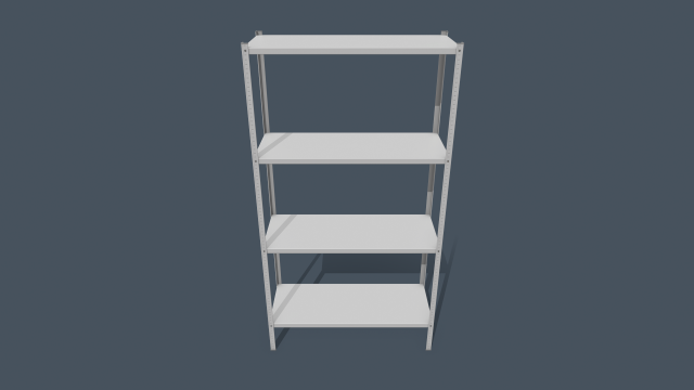 metal rack 3D Model in Tools 3DExport