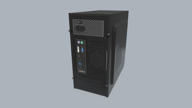 computer tower 3D Model in Computer 3DExport