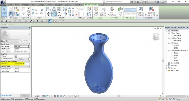 flower pot revit family pack 3D Model in Decoration 3DExport