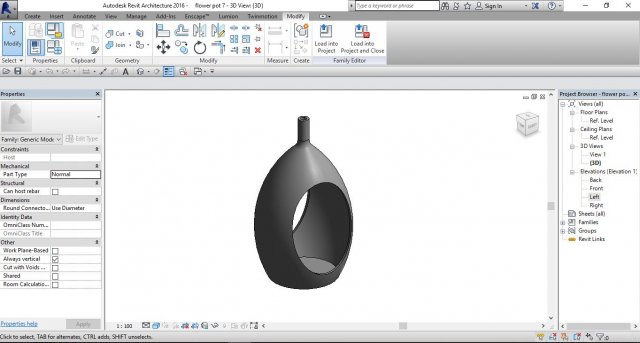 flower pot revit family pack 3D Model in Decoration 3DExport