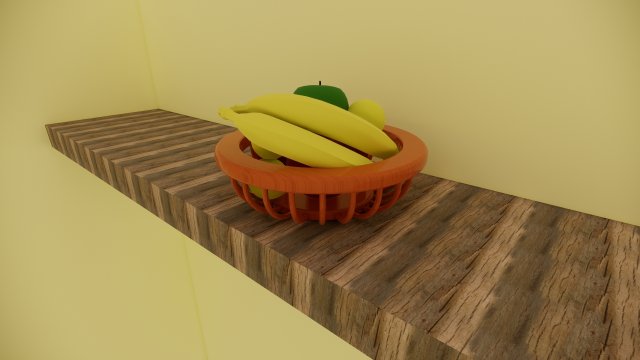 fruit basket revit family object 3D Model in Fruit 3DExport