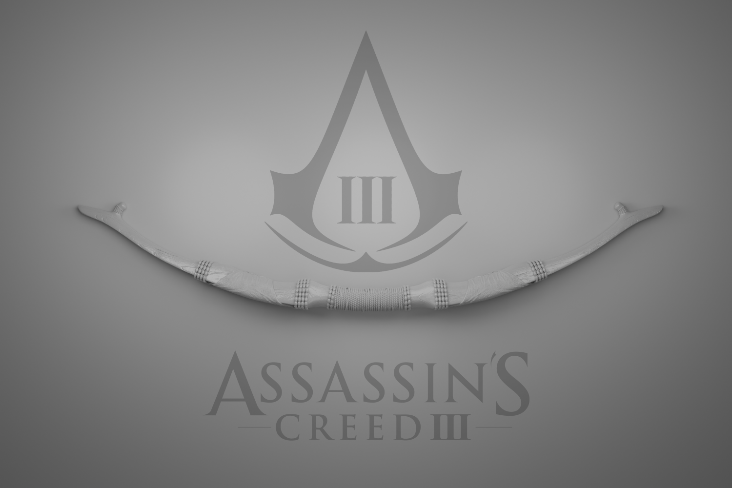 Assassins Creed 3 Logo Wallpaper