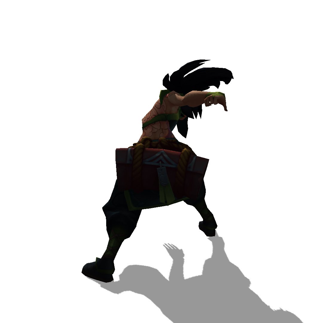 akali league of legends 3d print model 3D Print Model in Figurines 3DExport