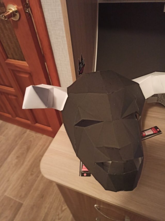 low poly bull 3D Model in Bull 3DExport