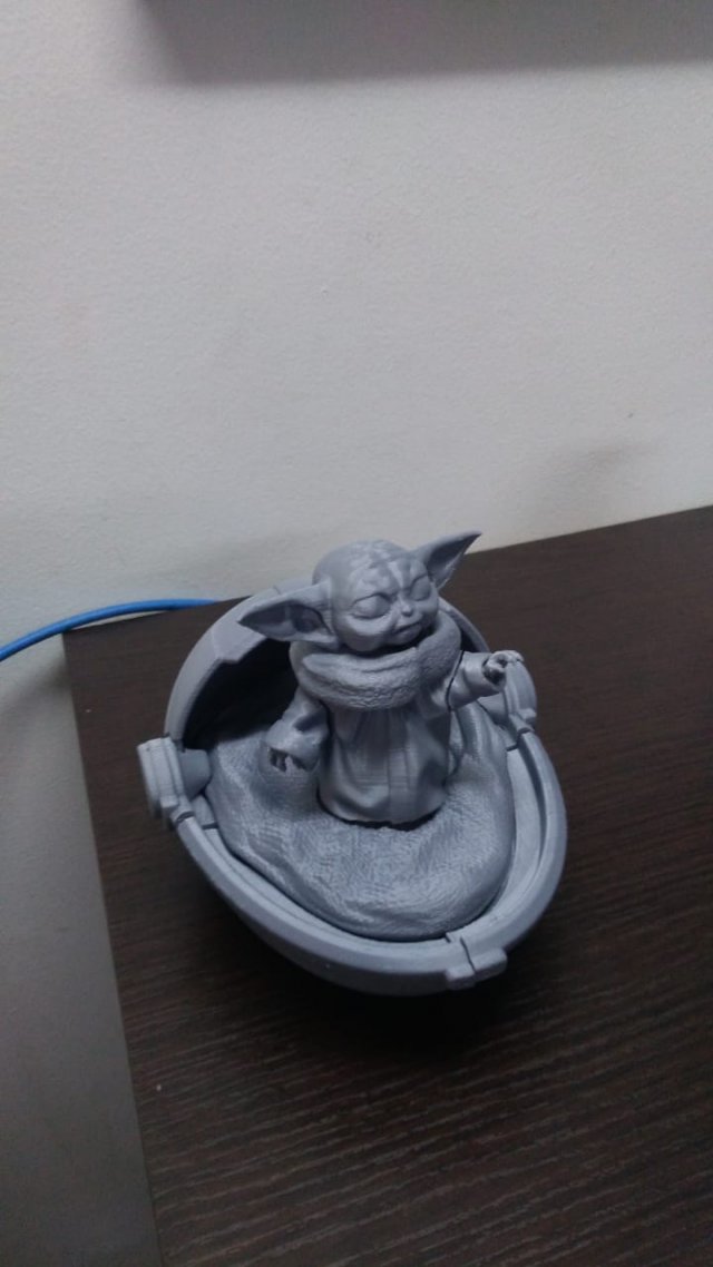 baby yoda stl files star wars fanart 3d print Free 3D Print Model in ...